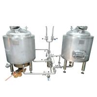 China SUS304/SUS316 100L Draft Beer Home Brewing Equipment with Stainless Steel Material for sale