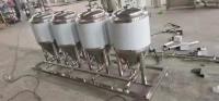 China 50l Beer Brewery Equipment with 4x50l Fermenters and Stainless Steel 304 Construction for sale