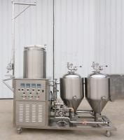 China Electric Alcohol Brewing System 50L with 2 Sets of 50L Fermenters Home or Lab Ready for sale