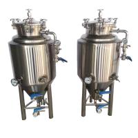 China 100L Stainless Steel Mini Beer Fermenter for Small Brewpubs in Food Beverage Production for sale