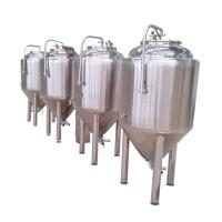 China 60-75 Degree Concial Fermenter Brewhouse System Beer Brewing Equipment for sale
