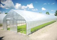 China Arched / Dome Commercial Greenhouse Structures Skeleton Distance 0.5-2.5m for sale