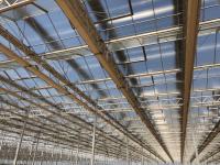 China Section Width 3-6m Multi Span Greenhouse Hot Galvanized Steel Frame For Agricultural for sale