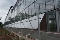 China Sound Insulating Commercial Glass Greenhouse Good Display Effect Beautiful Appearance for sale