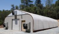 China Length 20-100m Light Deprivation Greenhouse Width 6m-10m With Blackout System for sale