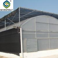China Agriculture Aluminum Roof Multi Span Greenhouse Commercial Glass Greenhouse for sale