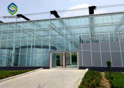China 100% Horticultural Glass Greenhouse for sale