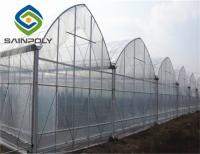 China Commercial Plastic Film 4m Multi Span Greenhouse For Vegetables for sale