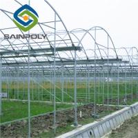 China Arch Roof White 4m Polyethylene Film Greenhouse For Fruit for sale