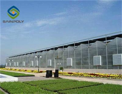 China 1.2 G/m3 Mult Span Polycarbonate Sheet Greenhouse for sale