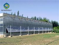 China Polycarbonate PC Sheet Greenhouse With Irrigation Equipment for sale