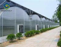 China Impact Resistant 12m Polycarbonate Greenhouse For Farm for sale
