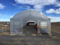 China Single Span Plastic Film Agricultural Greenhouses For Madical Plants for sale