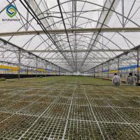 China Galvanized Steel 0.15mm Polyethylene Film Greenhouse for sale