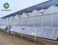 China Arch Roof 10.8m PC Sheet Greenhouse Flower Growing for sale