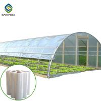 China 0.5KN/M2 Clear Polythene Single Tunnel Greenhouse for sale