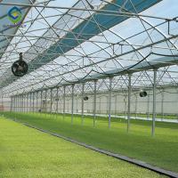 China Multi Span 3.0m Arch Polycarbonate Greenhouses for sale