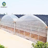 China Commercial 200 Micron Film 0.50KN/M2 Multi Span Greenhouse for sale