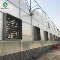 China Vegetable Multi Span 3.0m Arch PC Sheet Greenhouse for sale