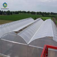 China 12m Polycarbonate Greenhouse Hydroponic Growing Systems for sale