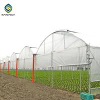 China Elliptical Pepper 8.0m Plastic Polyethylene Film Greenhouse for sale