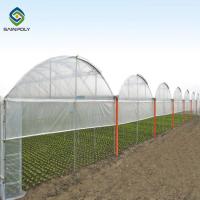 China Elliptical Pepper 8.0m Plastic Polyethylene Film Greenhouse for sale