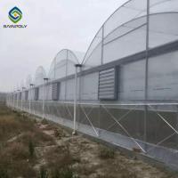 China Tomato 0.15mm Polyethylene Film Multi Span Greenhouse for sale