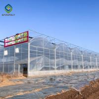 China Commercial 0.15mm Polyethylene Film Greenhouse For Tomato for sale