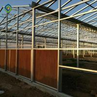 China Layer Commercial Garden Clear 12m Flower PC Sheet Greenhouse for sale