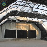 China 30m Herbs Hydroponic Blackout Light Deprivation Greenhouse for sale