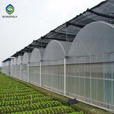 China Tomato 0.15mm Polyethylene Film Multi Span Greenhouse for sale