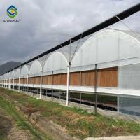 China 6mm Plastic Polyethylene Film Greenhouses With Irrigation System for sale