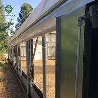 China PE 5M Automated Blackout Greenhouse With LED Light Growing System for sale
