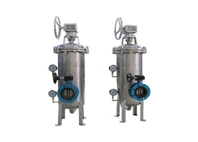 China Hand Crank Automatic Low Pressure Water Filter Self Cleaning Sediment Filter for sale
