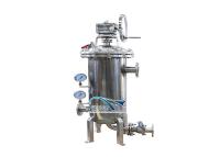 China Hand Crank Automatic Low Pressure Water Filter Self Cleaning Sediment Filter for sale
