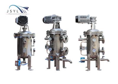China 100-4000 Micron Automatic Self Cleaning Brush Filter For Boiler Water System for sale