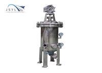 China Custom Small Volume Manual Self Cleaning Brush Filter for sale