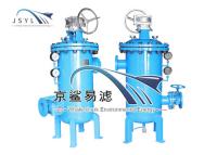 China Custom Small Volume Manual Self Cleaning Brush Filter for sale