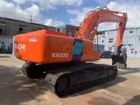 China Working Hours 4074h 0.8cbm EX200-3 Used Hitachi Excavator for sale