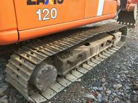 China Shoe Size 600mm 2013 Year 12 Ton ZX120 Used Hitachi Excavator for sale