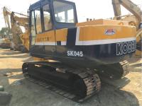 China 0.5m3 Bucket 12ton SK045 Second Hand Kobelco Excavators for sale