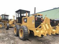 China Max Power 185HP 6 Cylinders Caterpillar 140H Old Motor Grader for sale