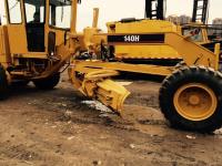 China Caterpillar 140H Working Time 1200h 6 Cylinders Old Road Graders for sale