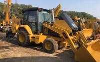 China CAT 420F Backhoe Loader Bucket 3.3m3 Second Hand Road Roller for sale