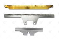 China Custom Serrated Toothed Perforating Blade For For Paper Film Package for sale