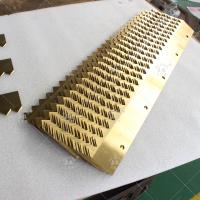 China TiN Coated Toothed Blade Serrated Blade 12 Inch 10 Inch for sale