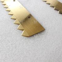 China TiN Coated Toothed Blade Serrated Blade 12 Inch 10 Inch for sale