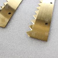 China TiN Coated Toothed Blade Serrated Blade 12 Inch 10 Inch for sale