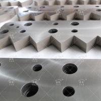 China D2 SKD11 Solid Double Shaft Shredder Blades Crusher Blade Knives for sale