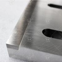China Carbide Tipped Plastics Rubber Pipe Crushing Single Shaft Shredder Blade for sale